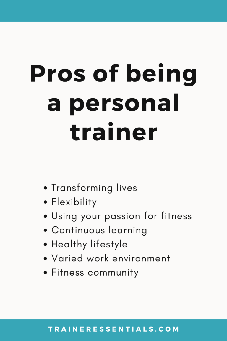 15 Pros & Cons Of Being a Personal Trainer